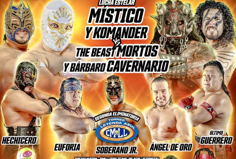 CMLL Arena México, 21 de noviembre | segunda eliminatoria Leyenda Azul ...