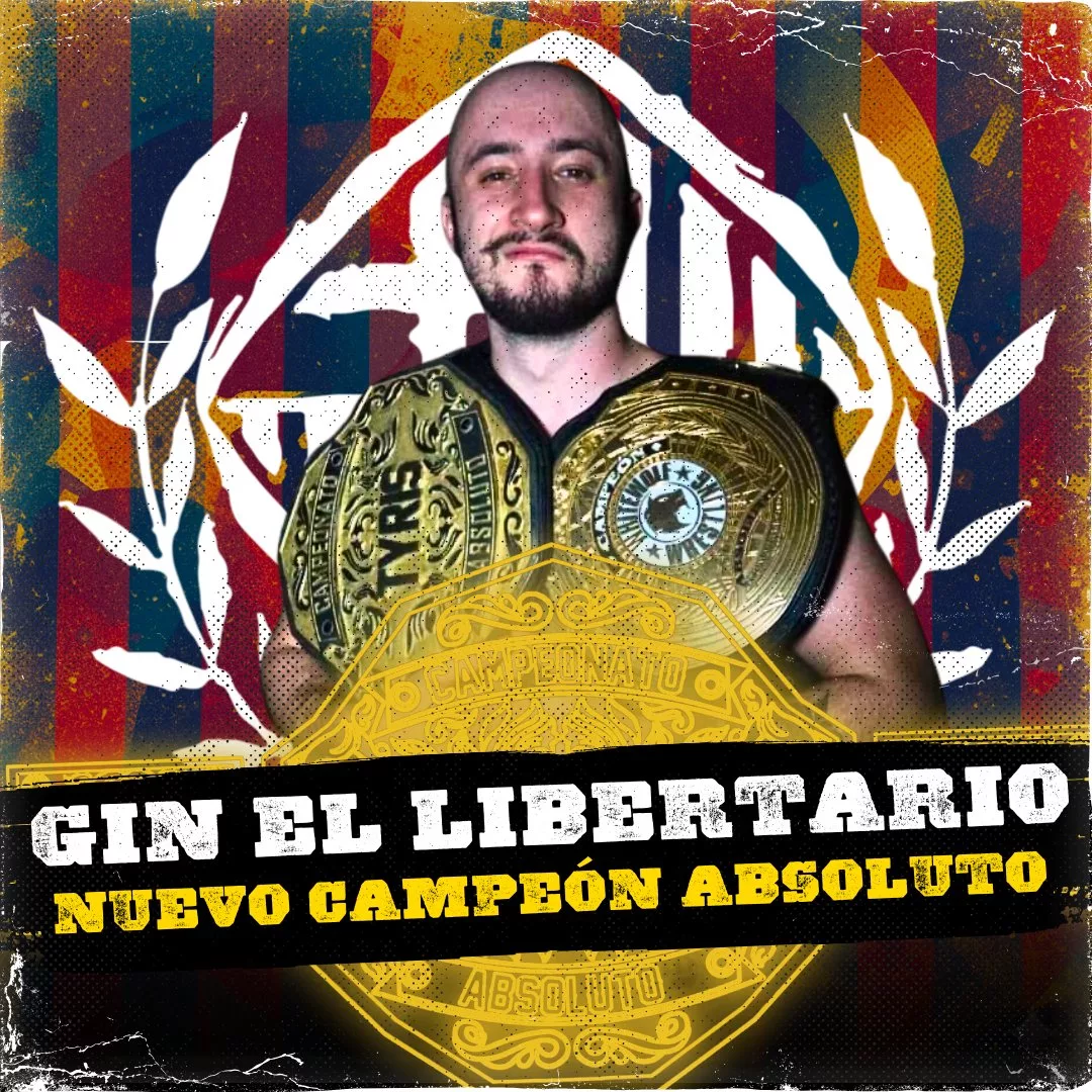 Gin El Libertario hizo historia en la lucha libre española