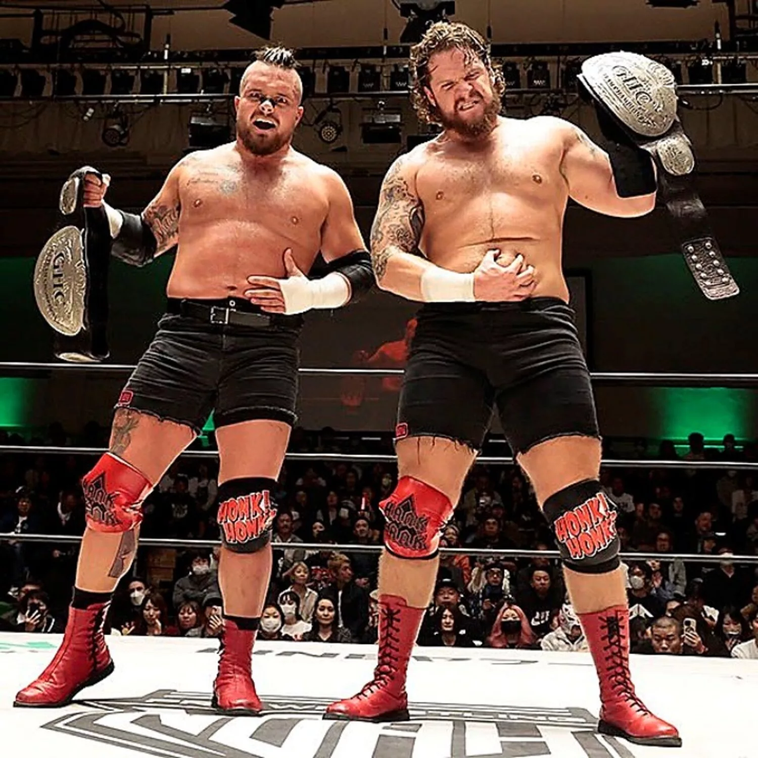 NOAH: Hank y Tank se apoderan de cetro de parejas | Superluchas