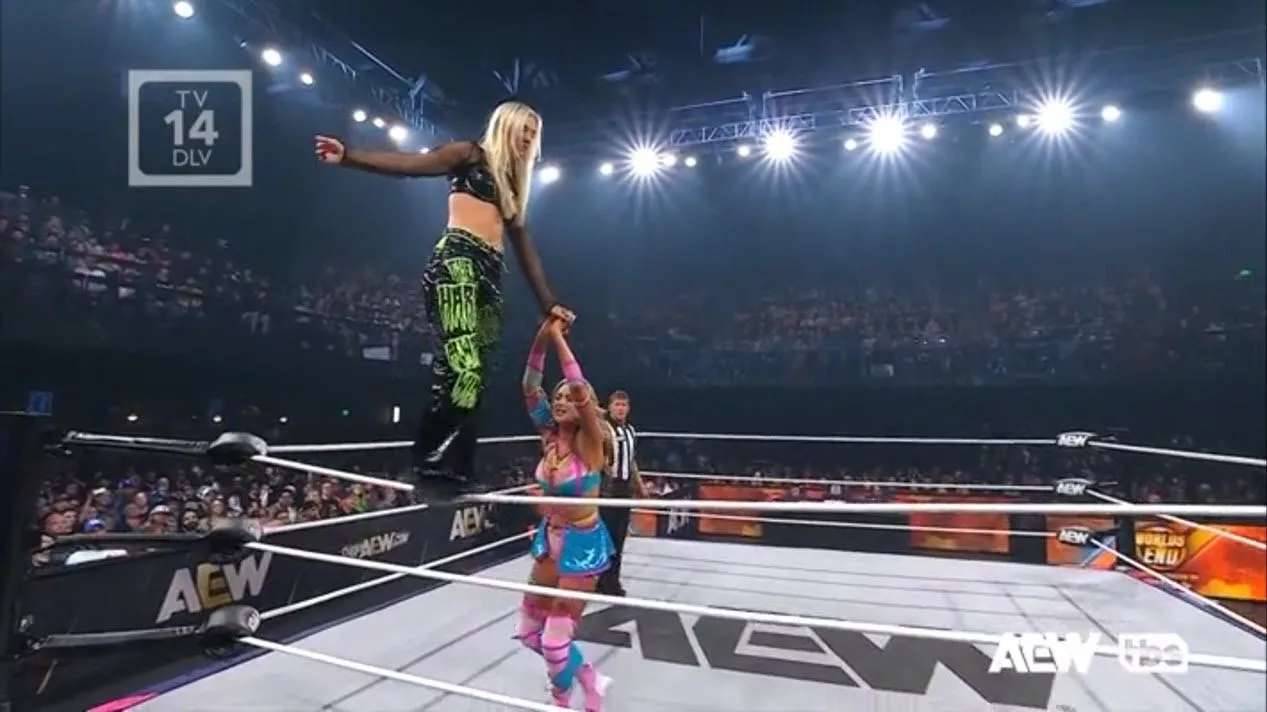 AEW: Harley Cameron y Willow Nightingale, a la final por el título de ...