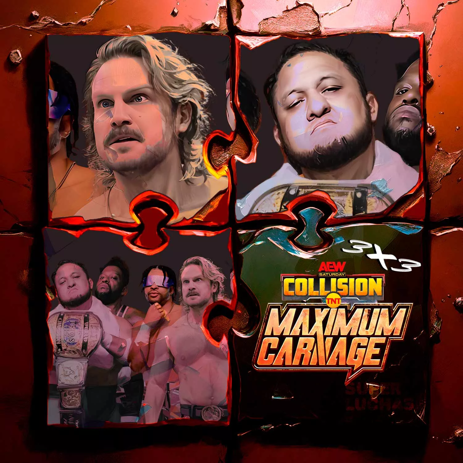 3×3: Lo mejor y lo peor de AEW COLLISION 17 de enero 2026 | Superluchas