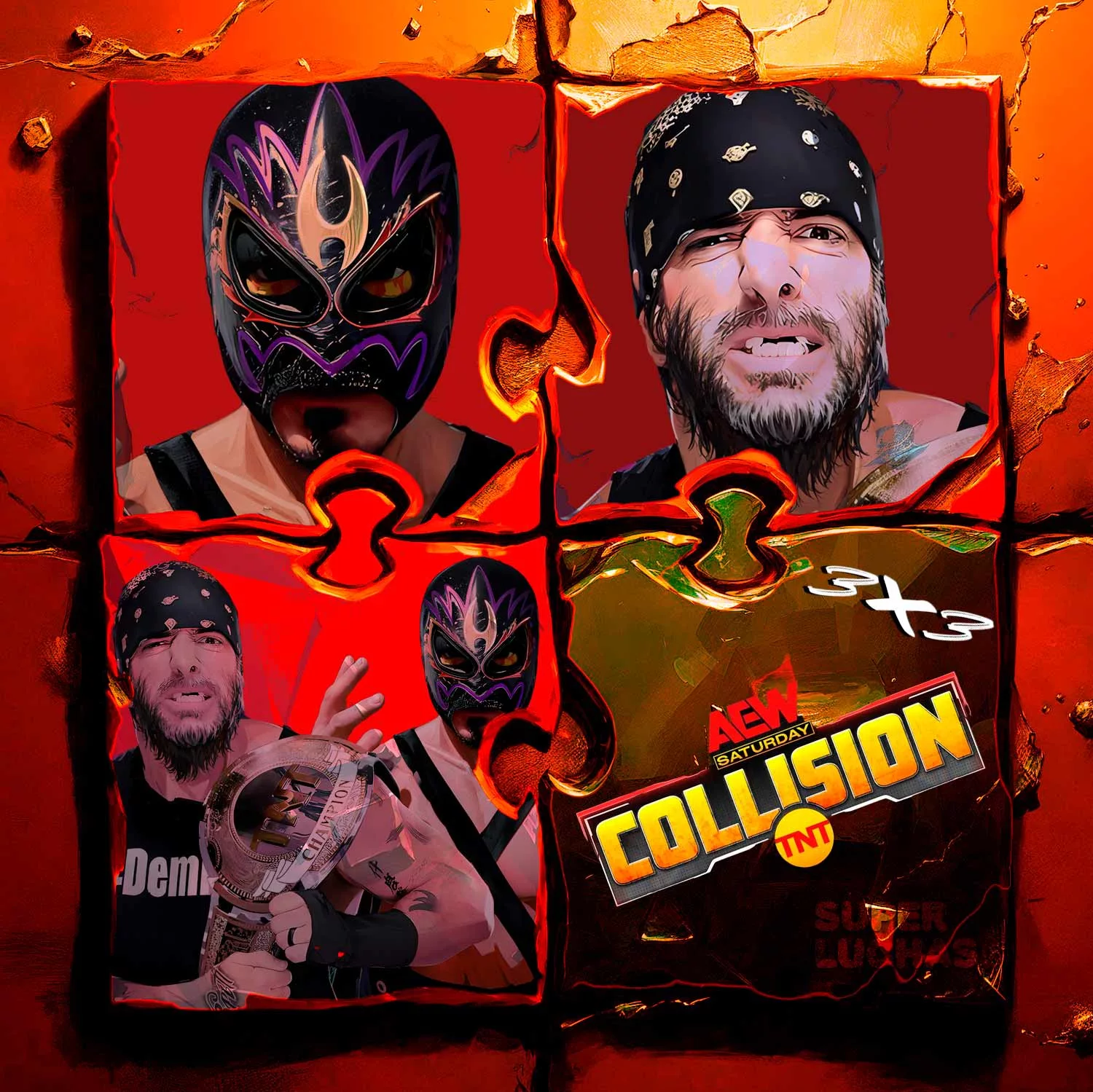 3×3: Lo mejor y lo peor de AEW COLLISION 10 de enero 2026 | Superluchas