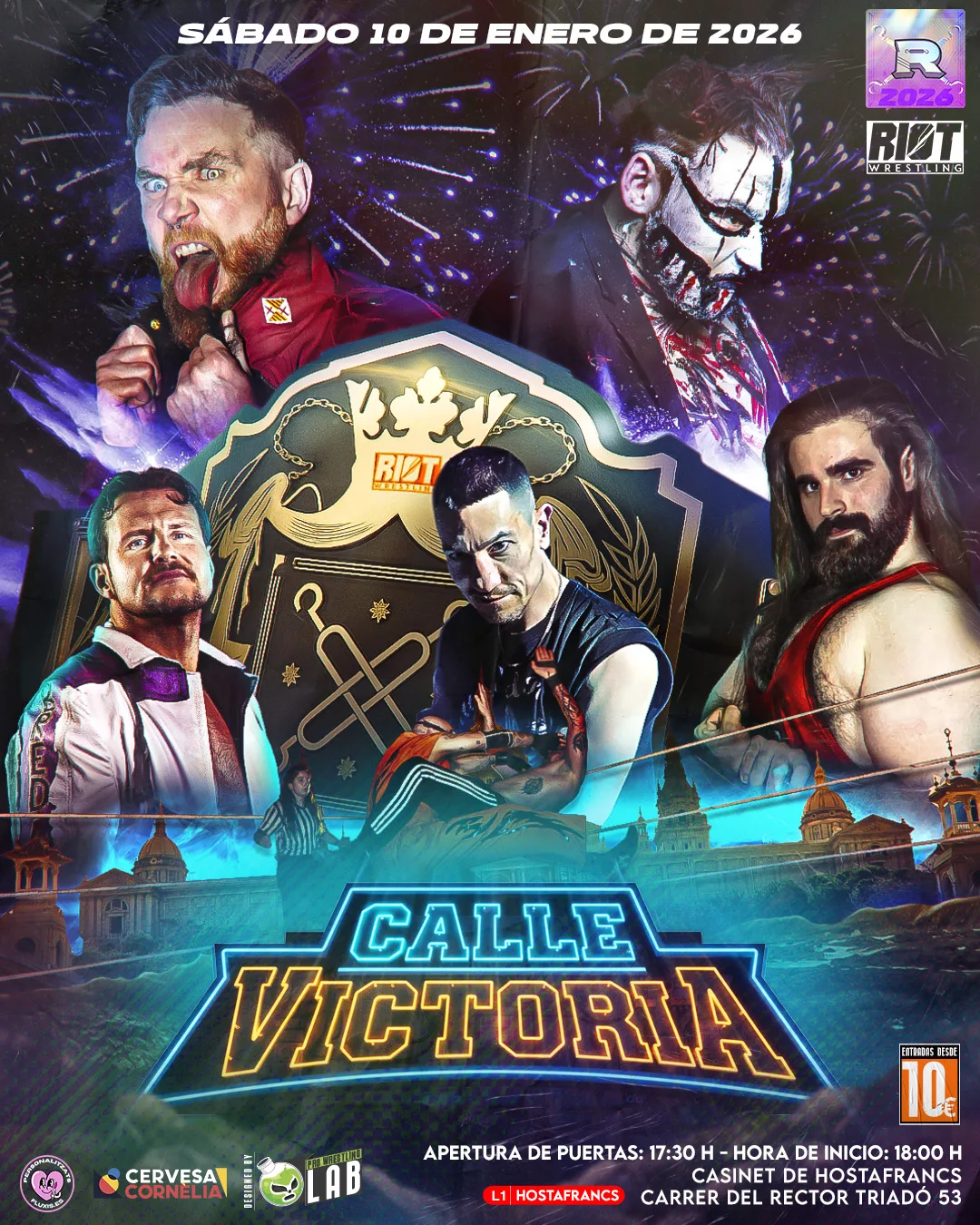 Resultados RIOT: Calle Victoria | Superluchas