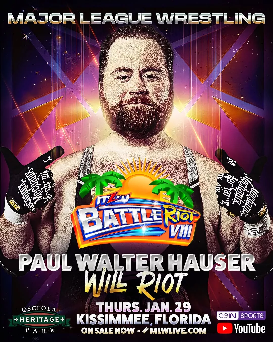 Paul Walter Hauser añadido al MLW Battle Riot VIII | Superluchas