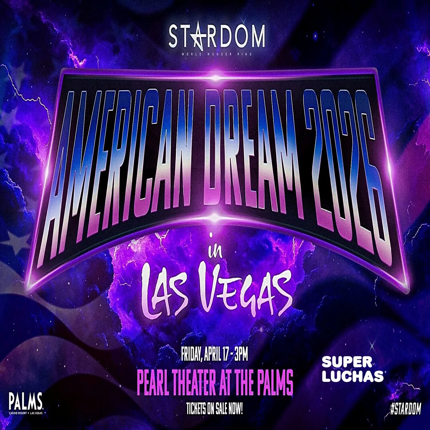 Stardom: Cartel definitivo «American Dream 2026» | Superluchas
