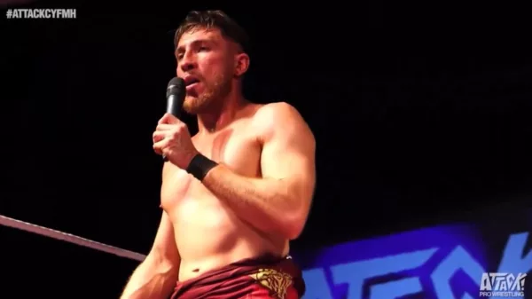 Así fue el retorno de Pete Dunne a ATTACK! Pro Wrestling