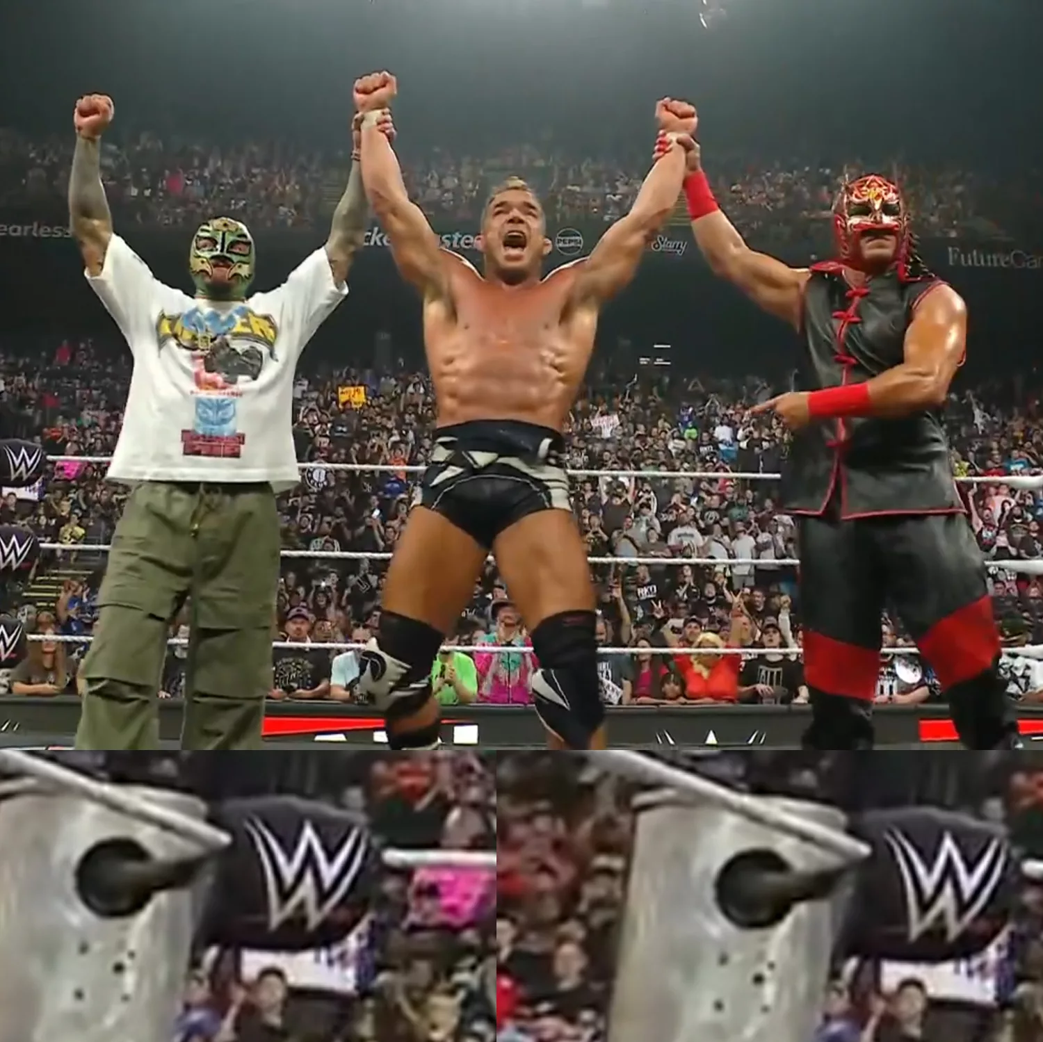 WWE Raw: Chad Gable volvió al triunfo y Rey Mysterio y Dragon Lee lo ...