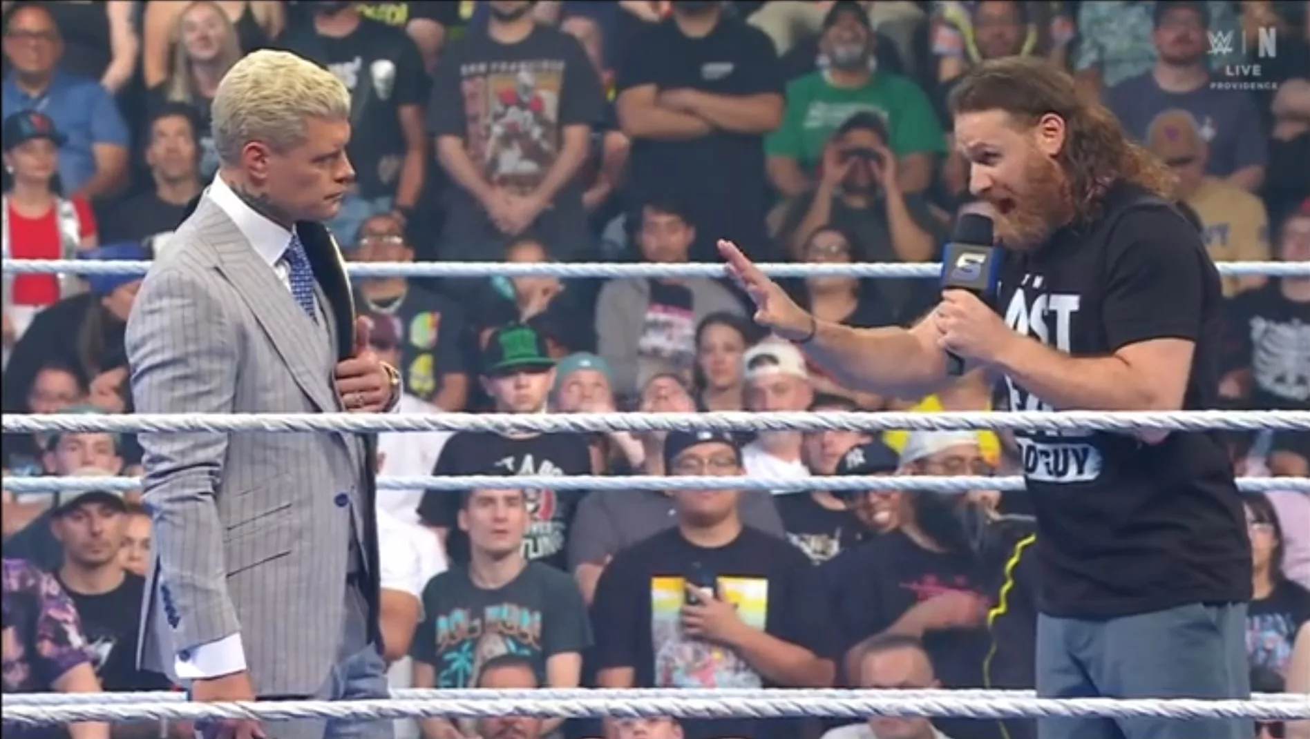 SmackDown: Cody Rhodes abofeteó a Sami Zayn | Superluchas