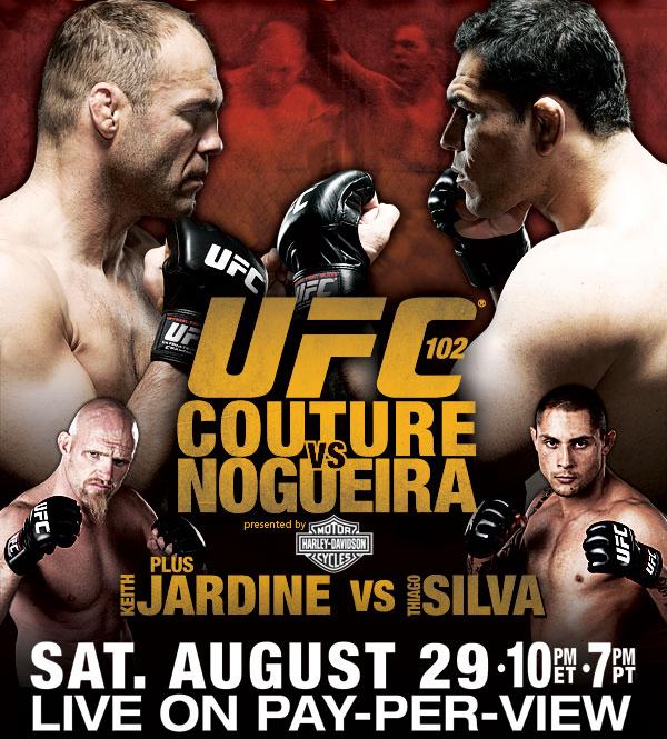 UFC 102: «Couture vs. Nogueira» (Cobertura y resultados 29 agosto 2009 ...