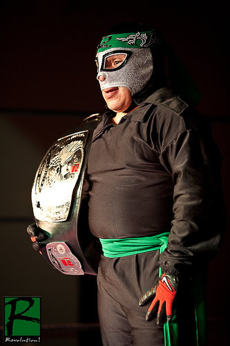 Octagoncito: primer Pro Wrestling Revolution/ NWA World’s Mini Champion ...