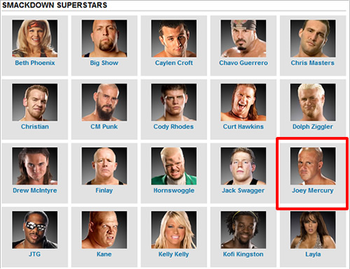 Joey Mercury ya está en el roster principal de Smackdown | Superluchas