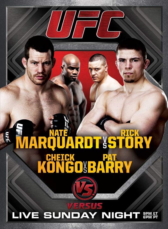 UFC on Versus 4: Kongo vs Barry - Evento completo disponible vía ...