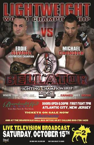 Bellator: Boricua con fecha para defender su título‏ | Superluchas