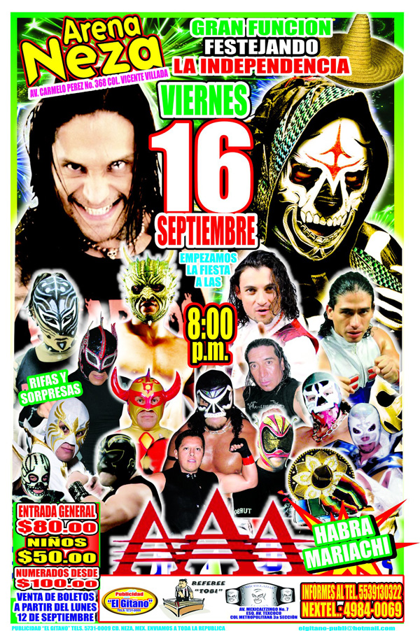 Gran función para festejar la Independencia de México 16/09/11 en la ...