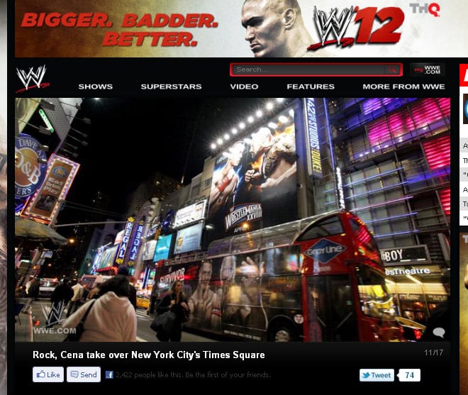 The Rock y John Cena se toman el Times Square de New York | Superluchas