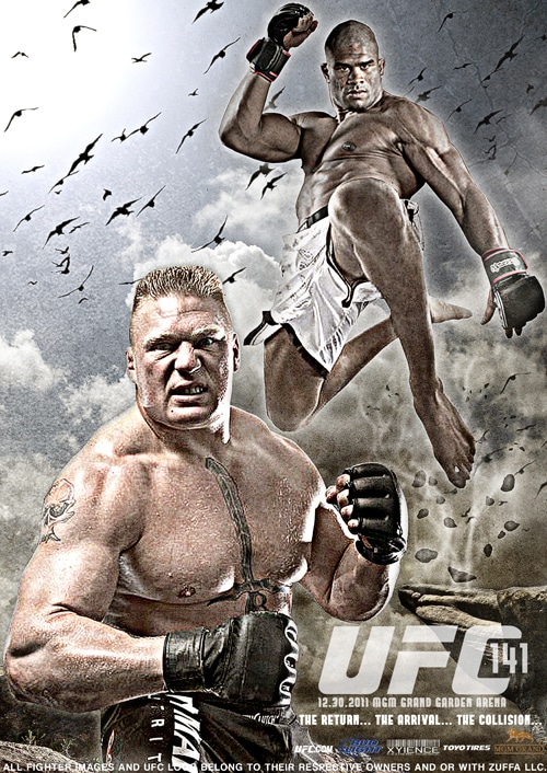 UFC 141 - Excelente poster fan-made | Superluchas