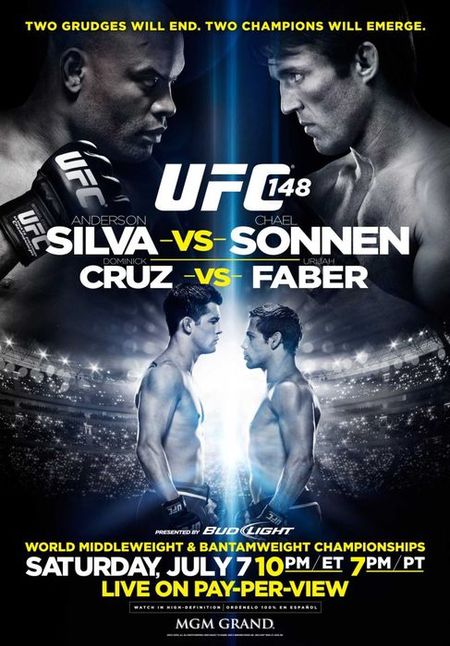 UFC 148: Póster Oficial del evento | Superluchas