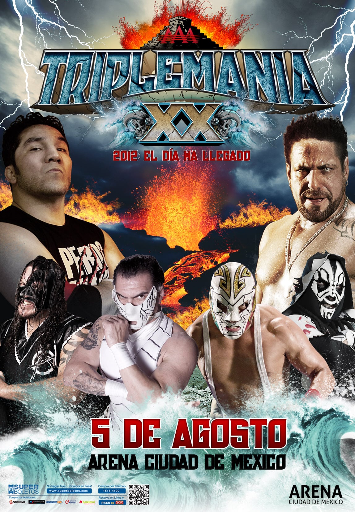 AAA Triplemania XX hasta el momento | Superluchas