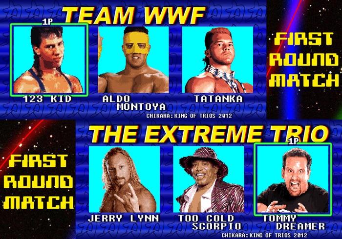 WWF vs The Extreme Trio | Superluchas