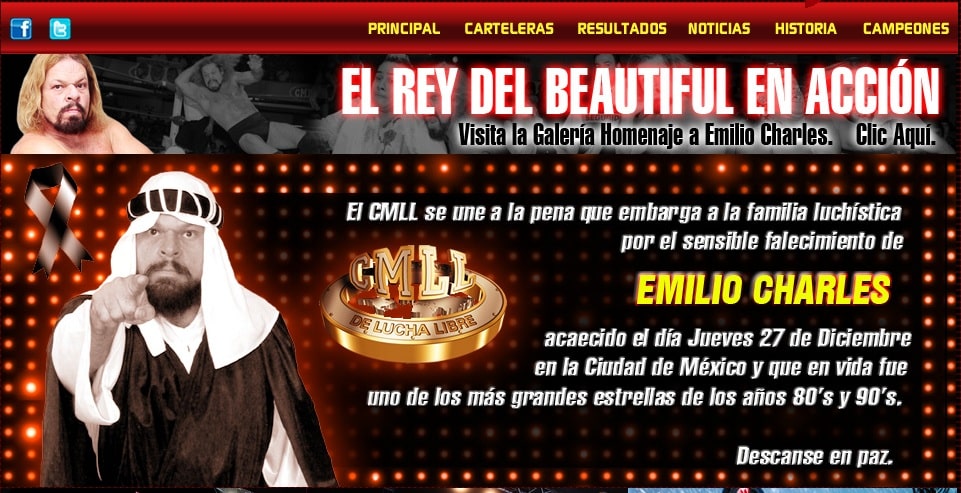 El CMLL homenajea a Emilio Charles Jr. | Superluchas