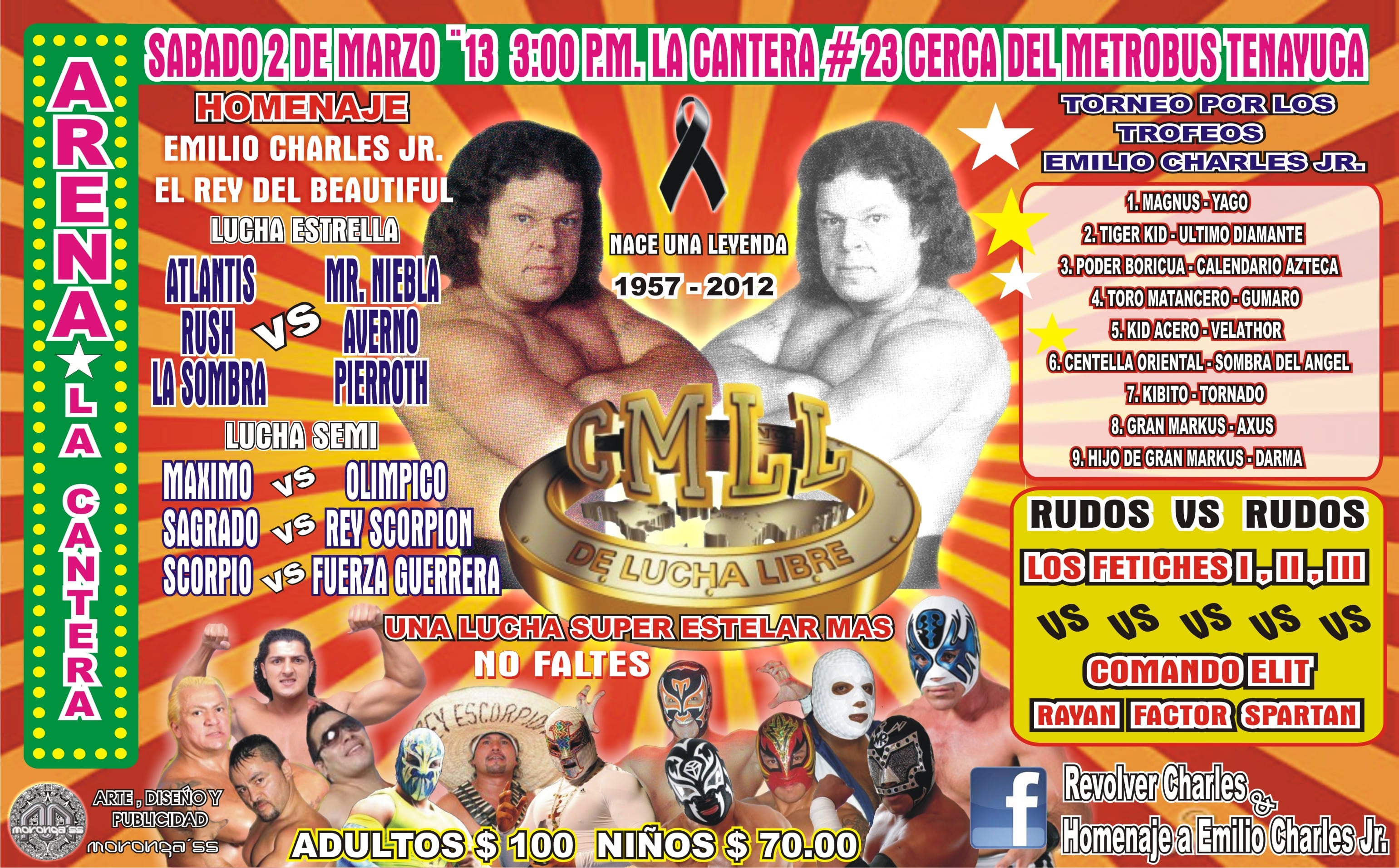 Tribute to Emilio Charles Jr. on March 2 | Superfights