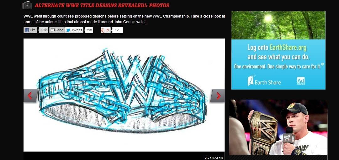 WWE.com: Los posibles diseños del nuevo WWE Championship ｜ Superluchas