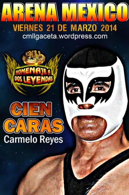 Cien Caras recibirá reconocimiento en Homenaje a Dos Leyendas | Superluchas